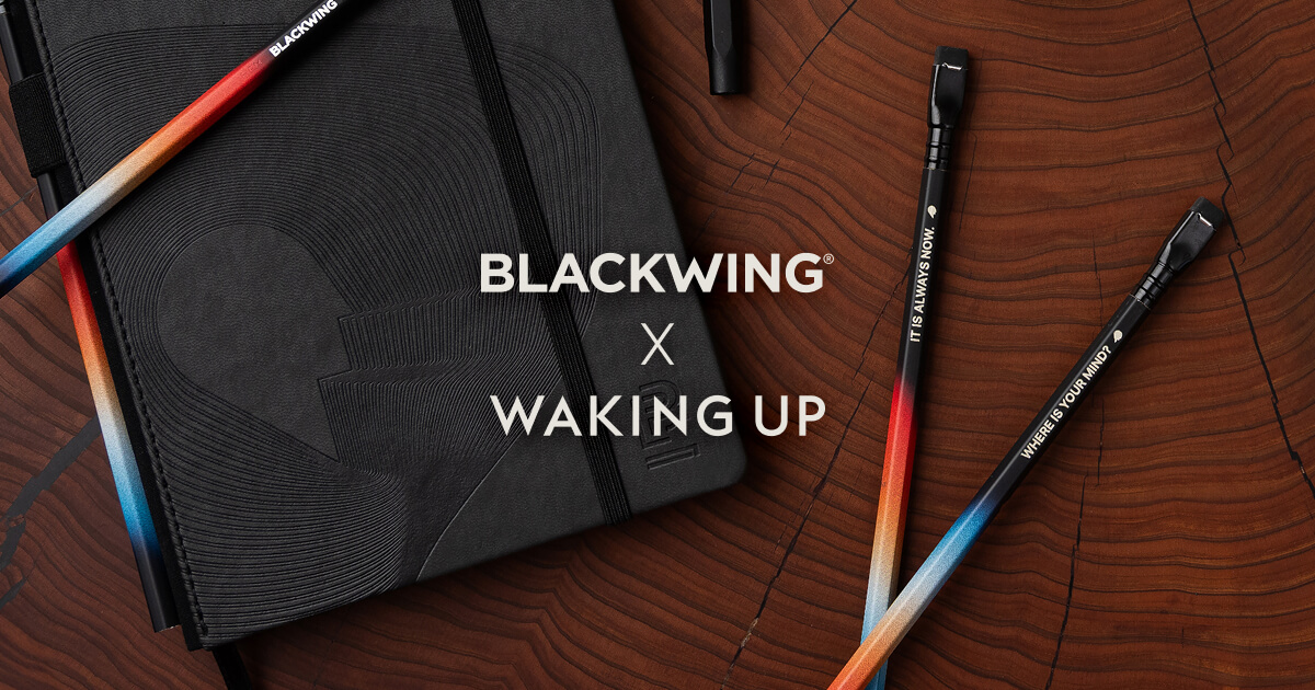 Blackwing x Waking Up – Pencil & Notebook Sets